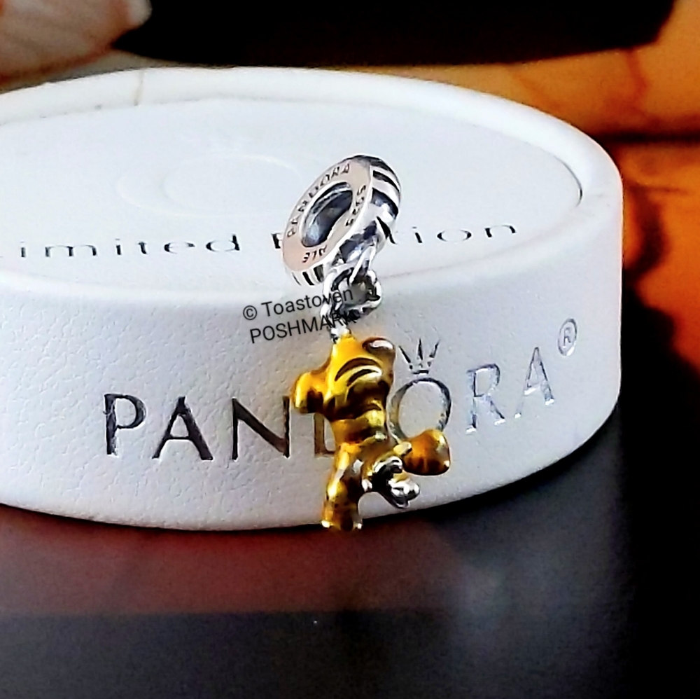 Pandora Disney Winnie The Pooh Tigger Dangle Charm - Gem